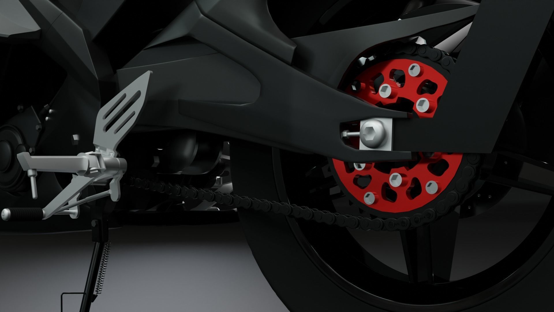 YZF-R15 2016 modified 3D model | CGTrader