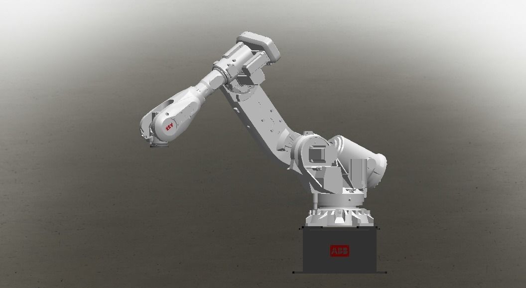 ABB Articulated Robot - IRB 6700 free 3D model rigged | CGTrader