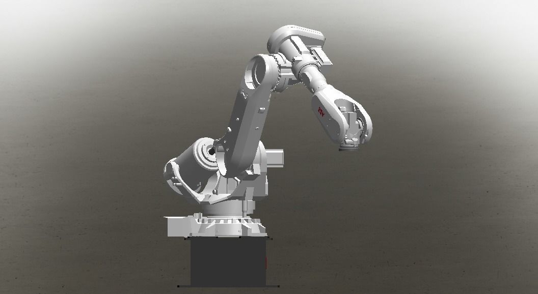ABB Articulated Robot - IRB 6700 free 3D model rigged | CGTrader