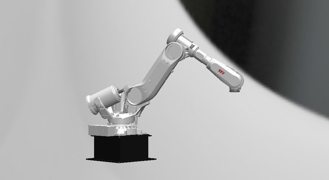 ABB Articulated Robot - IRB 6700 free 3D model rigged | CGTrader