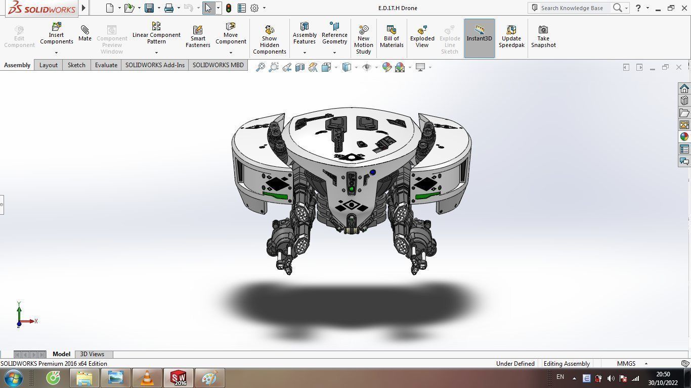 EDITH Drone - Spider-Man Far From Home 3D model 3D printable | CGTrader