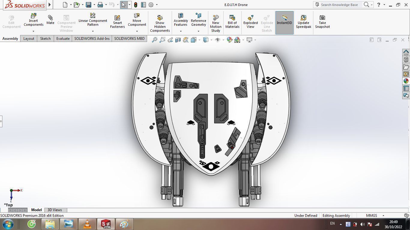EDITH Drone - Spider-Man Far From Home 3D model 3D printable | CGTrader