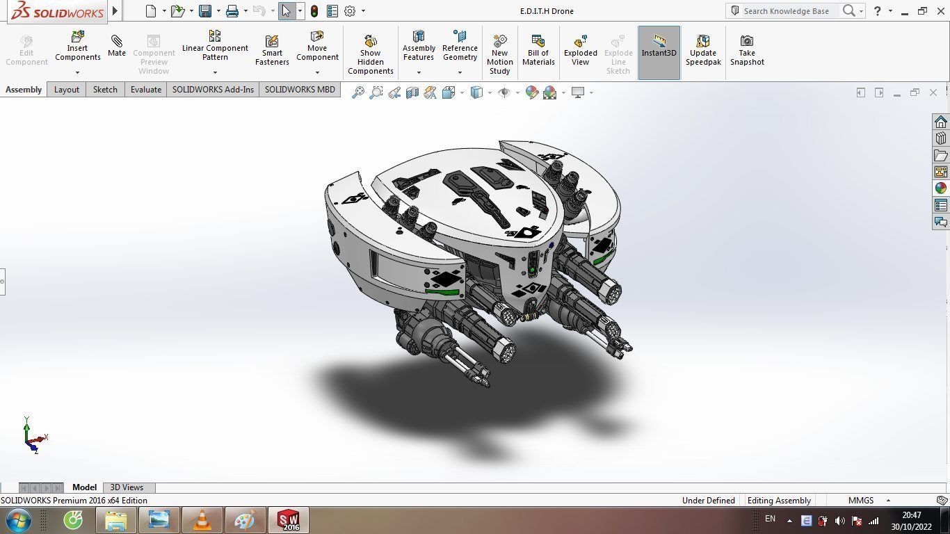 EDITH Drone - Spider-Man Far From Home 3D model 3D printable | CGTrader