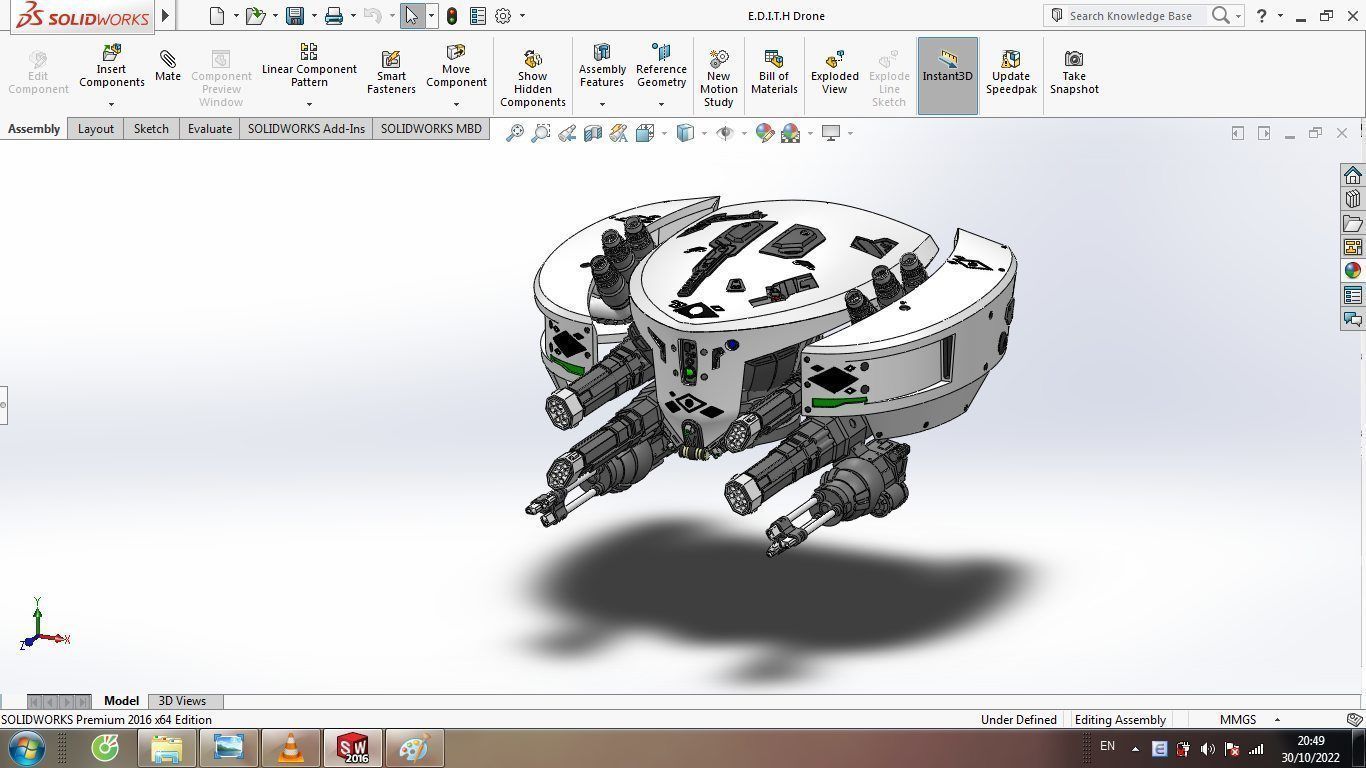 EDITH Drone - Spider-Man Far From Home 3D model 3D printable | CGTrader