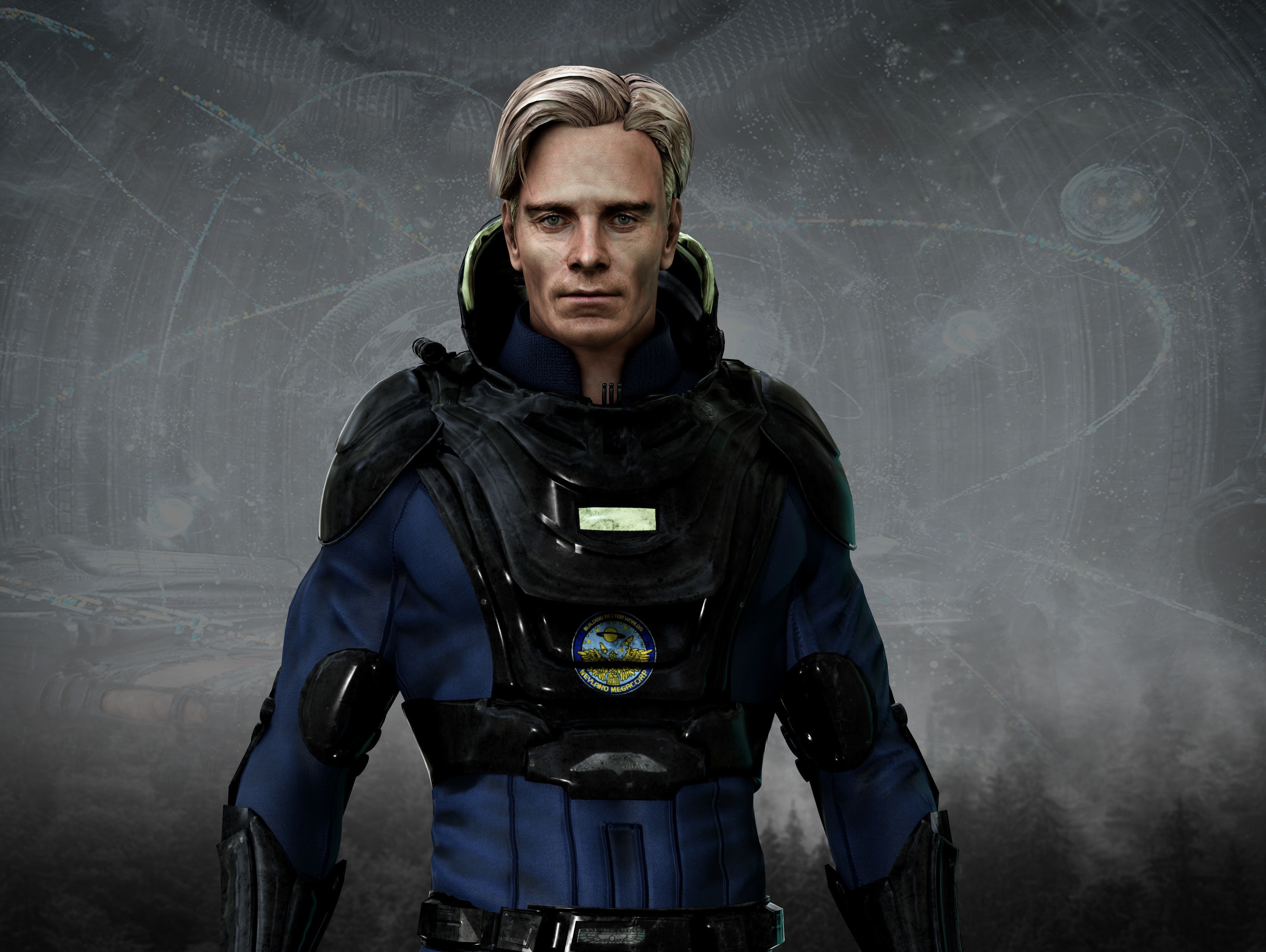 3D model David from Prometheus VR / AR / low-poly rigged | CGTrader