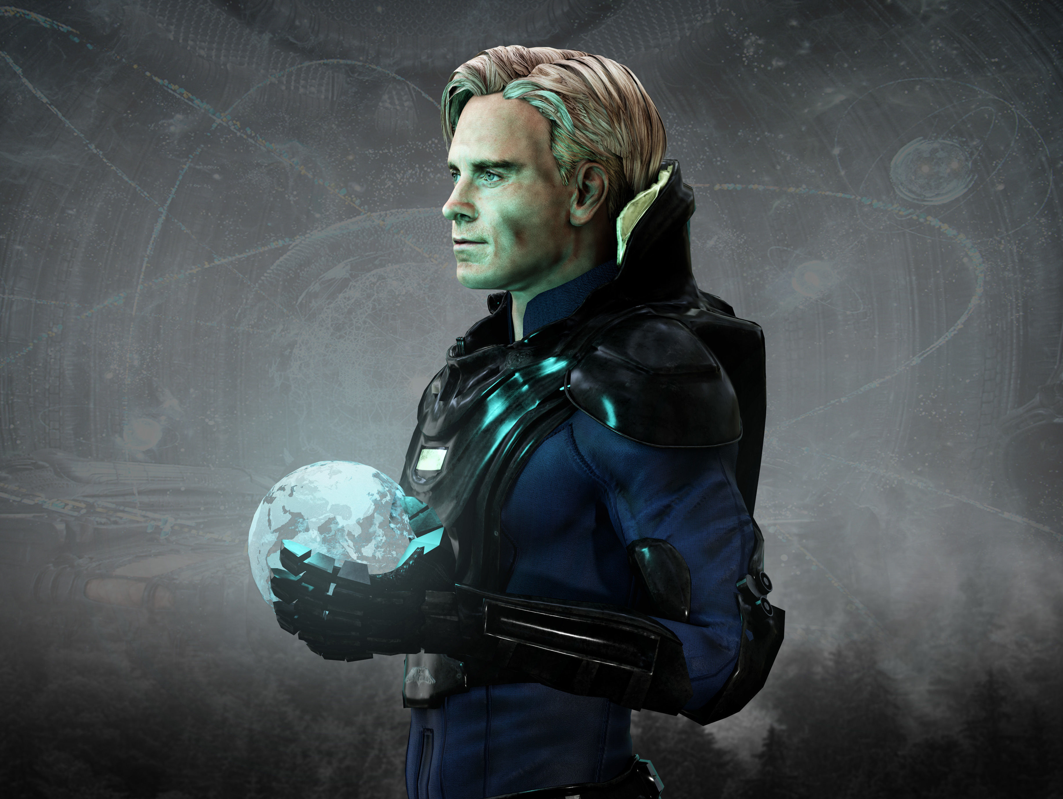 3D model David from Prometheus VR / AR / low-poly rigged | CGTrader