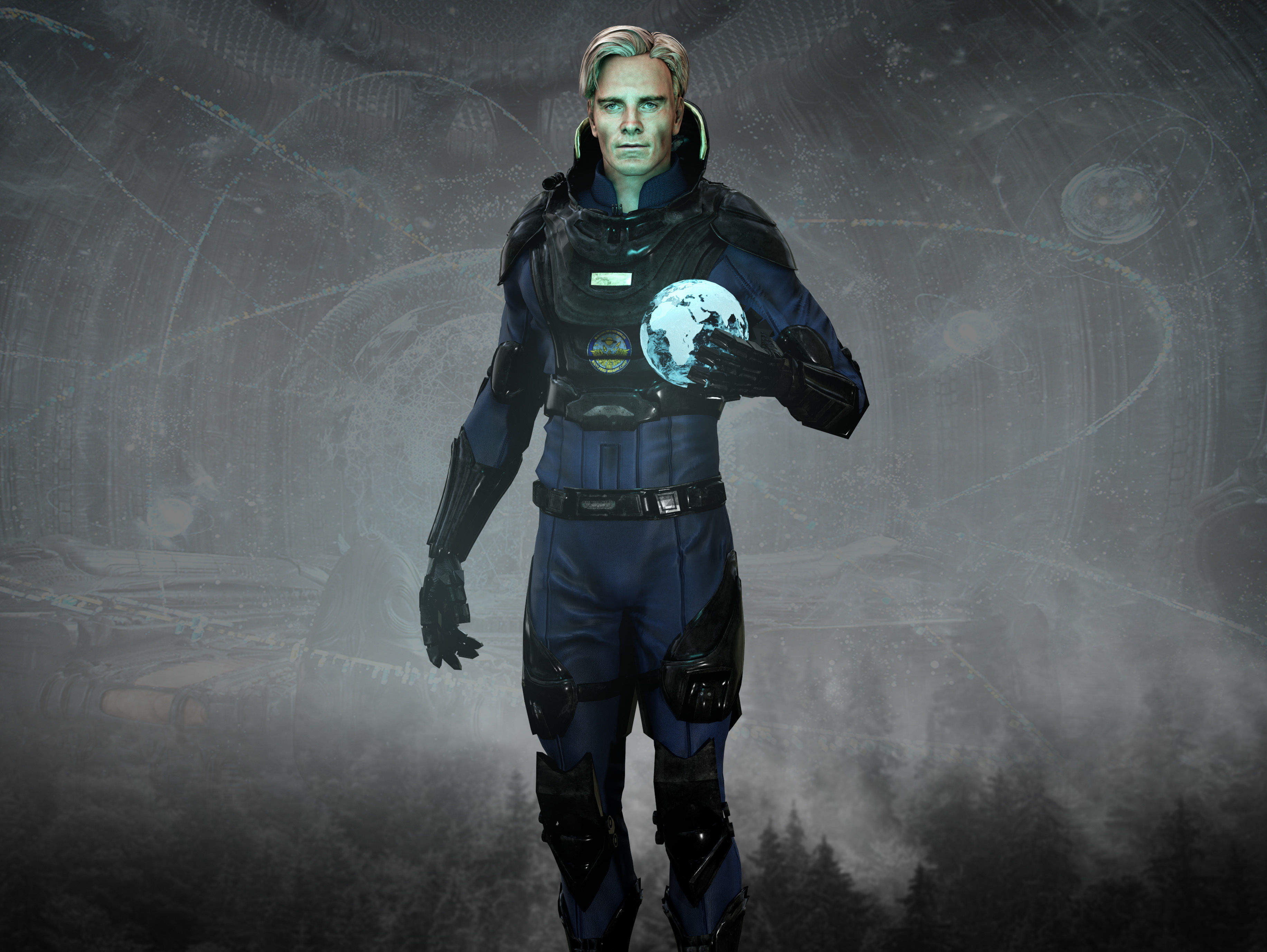 3D model David from Prometheus VR / AR / low-poly rigged | CGTrader