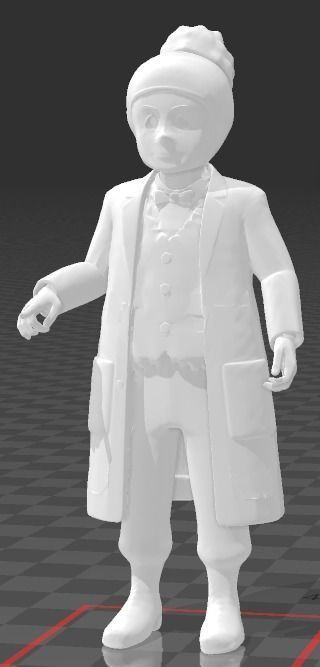 Professor Laventon 3D model 3D printable | CGTrader