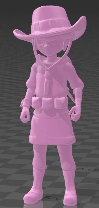 Lian pokemon trainer 3D model 3D printable | CGTrader