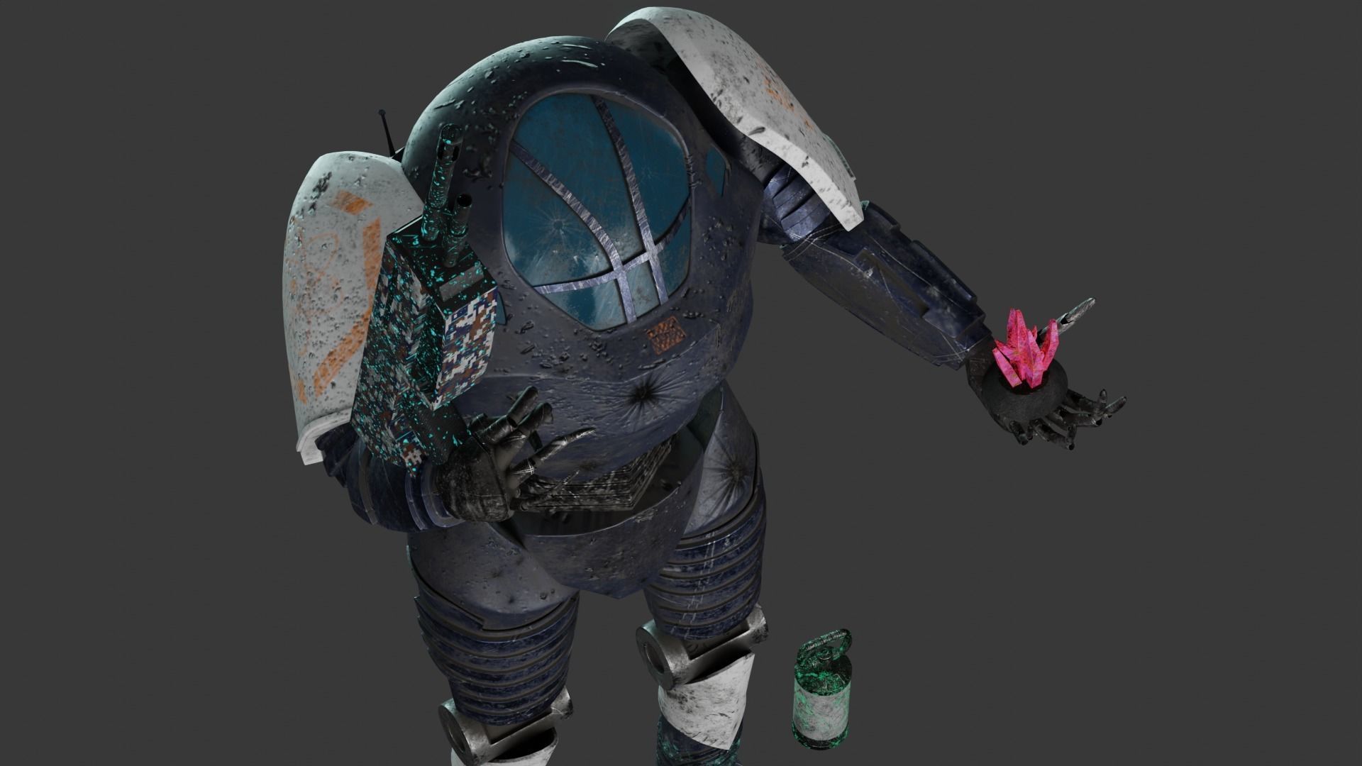 Mech Armor 3D model | CGTrader