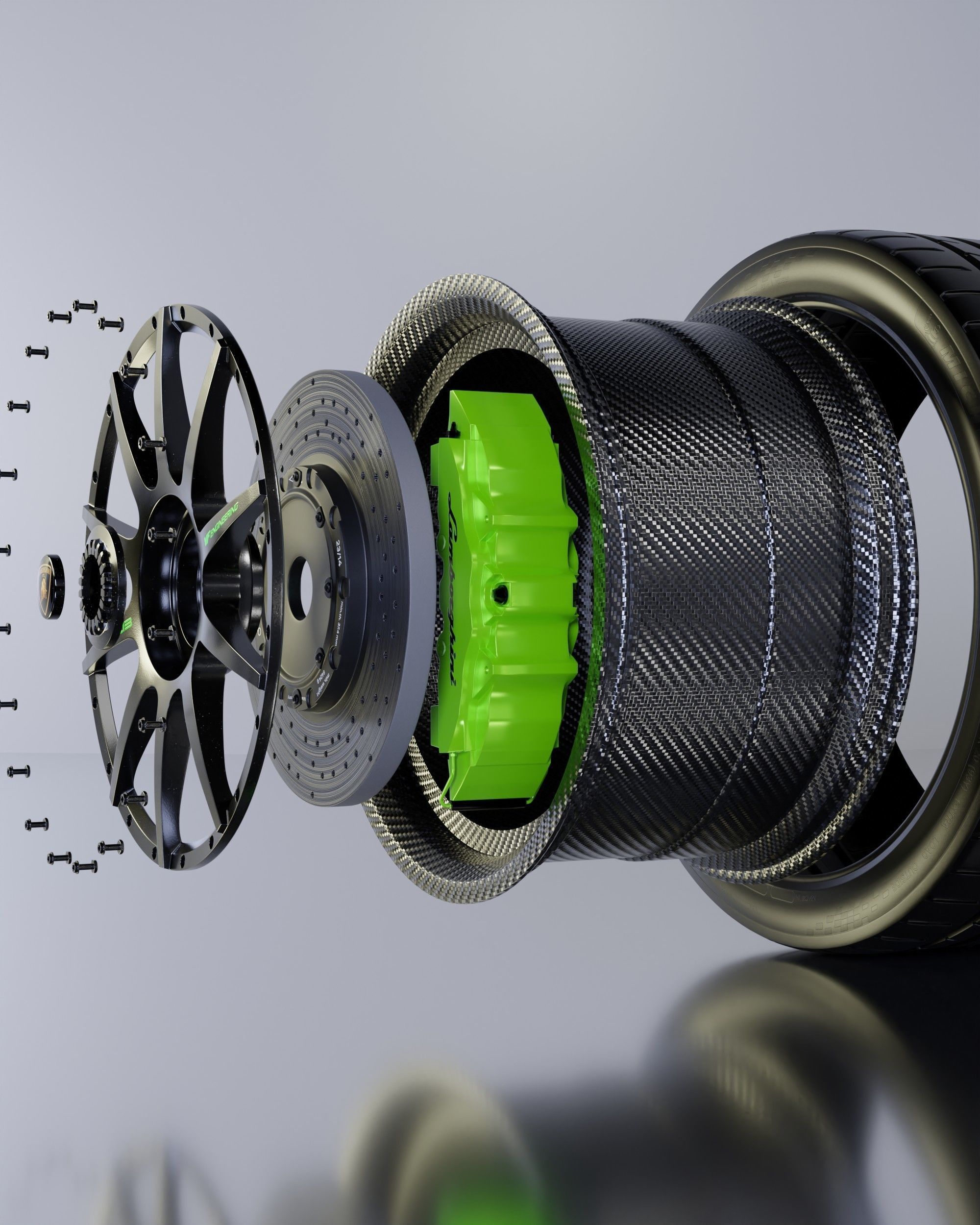 AL13 CF-VF TROFEO Carbon Fiber free 3D model | CGTrader