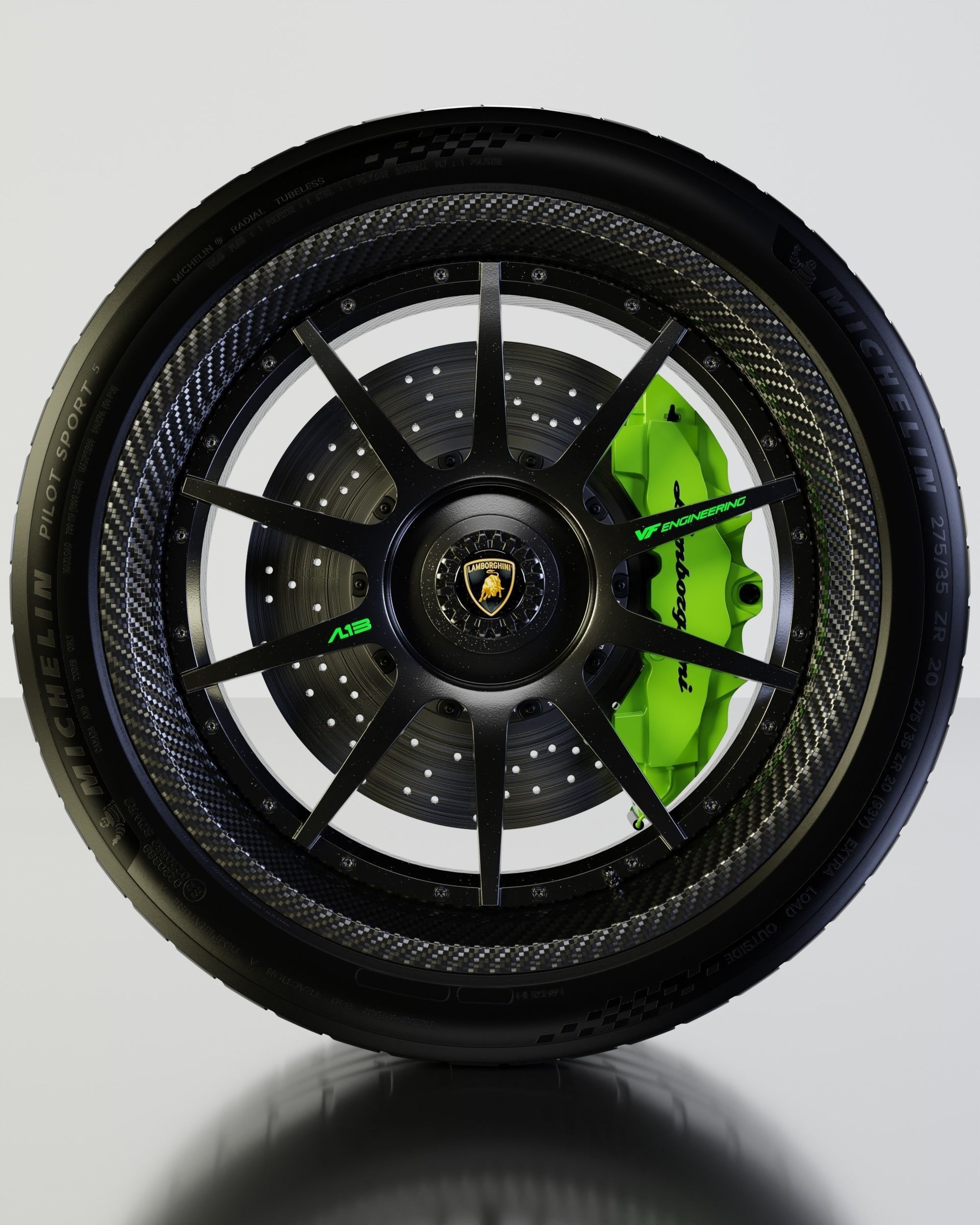 AL13 CF-VF TROFEO Carbon Fiber free 3D model | CGTrader