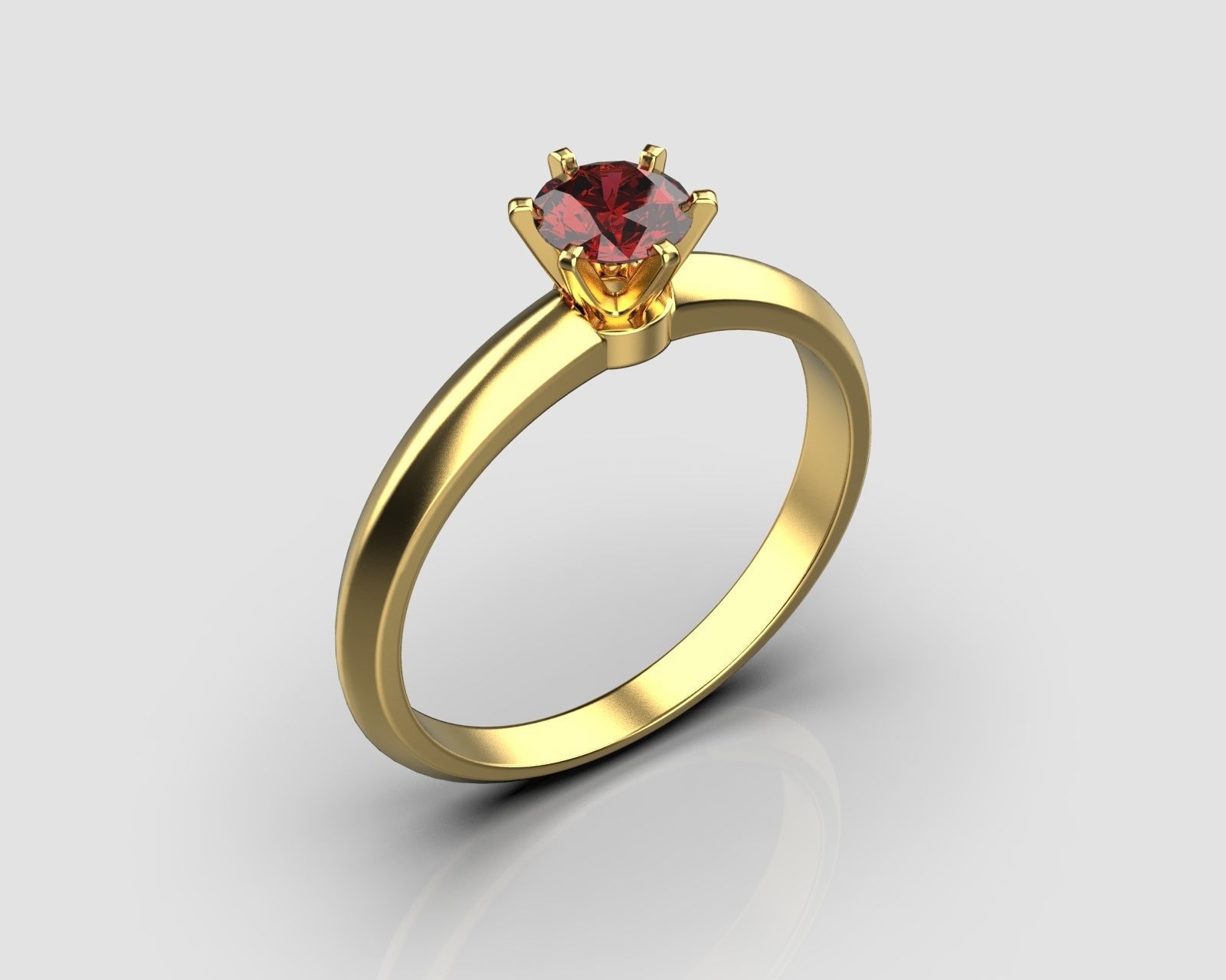 tiffany rings 132 3D model 3D printable | CGTrader