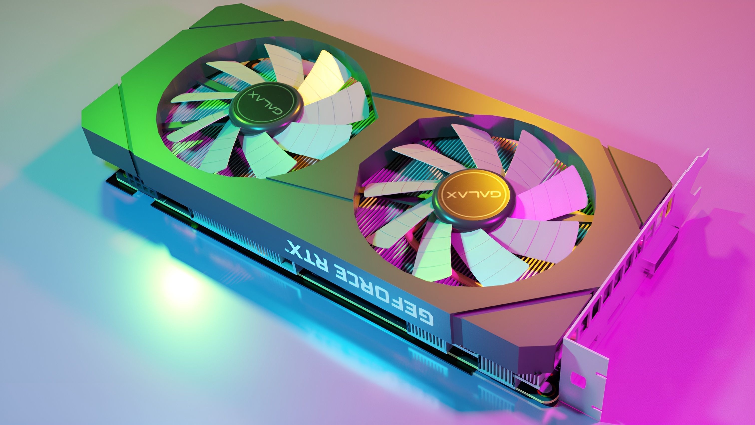 3D model Galax NVIDIA RTX 2060 Graphics card VR / AR / low-poly | CGTrader