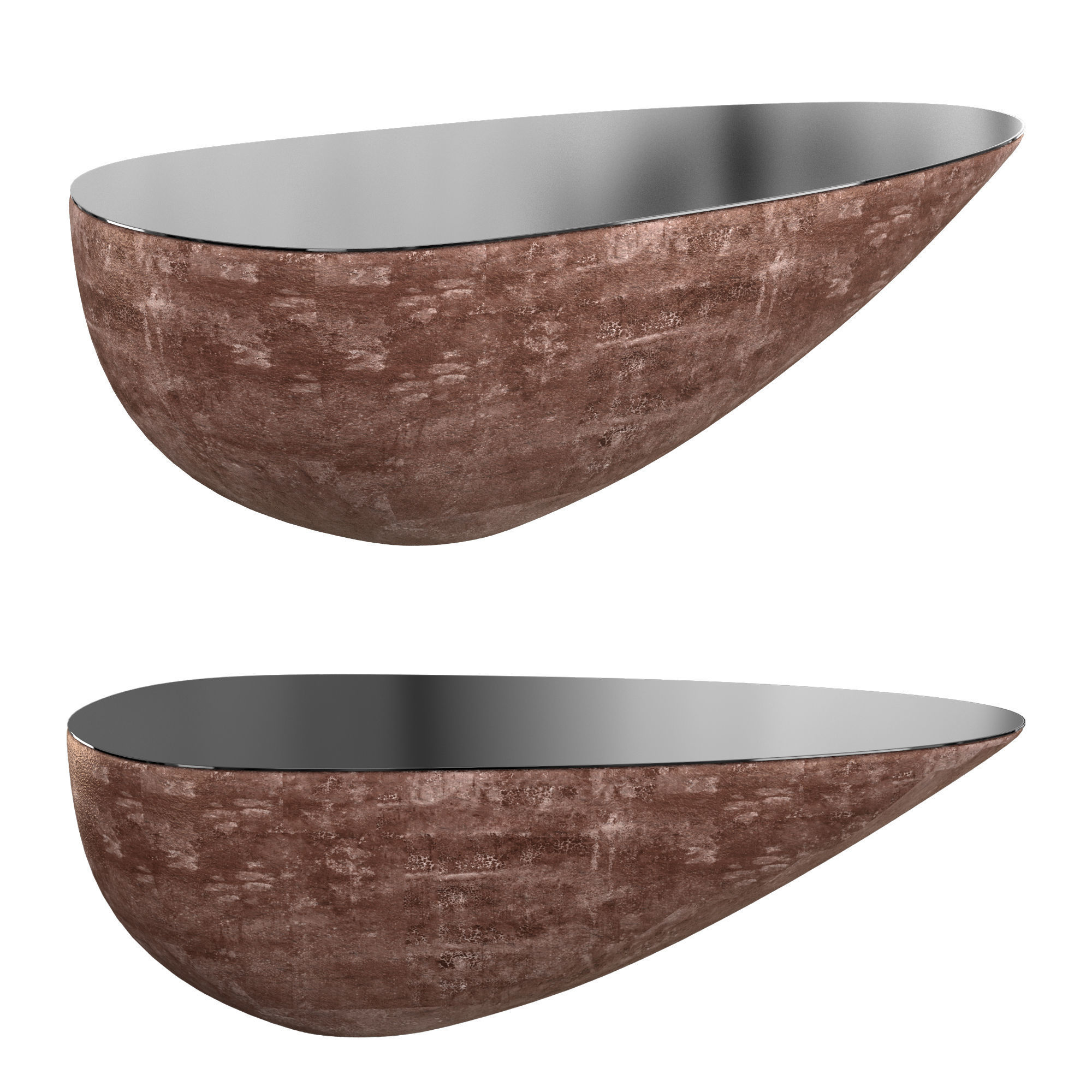 Clay coffee table 3D model | CGTrader