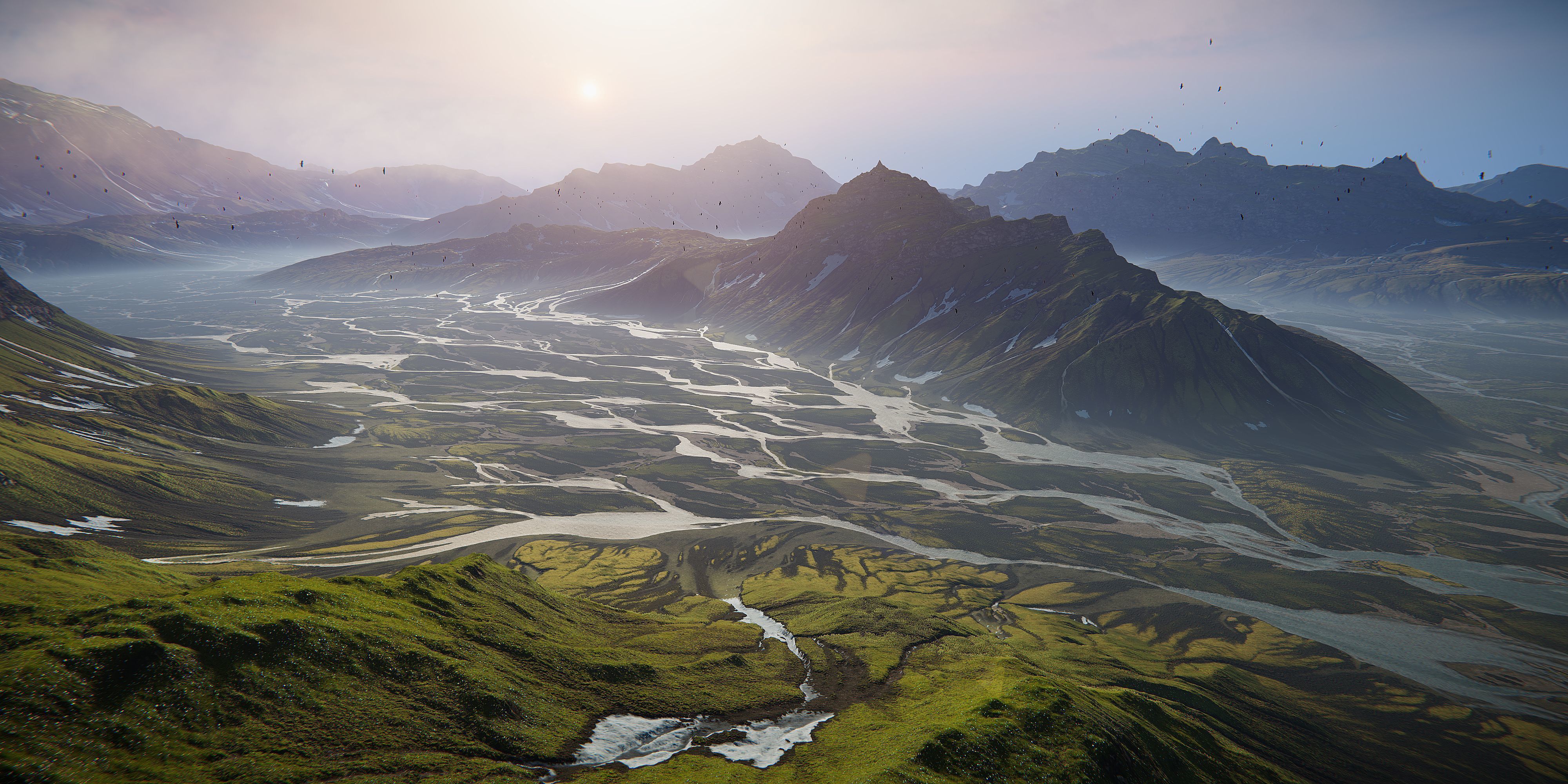 Iceland Mountains Environment - Unity 2017-18-19 Projects 3D model | CGTrader