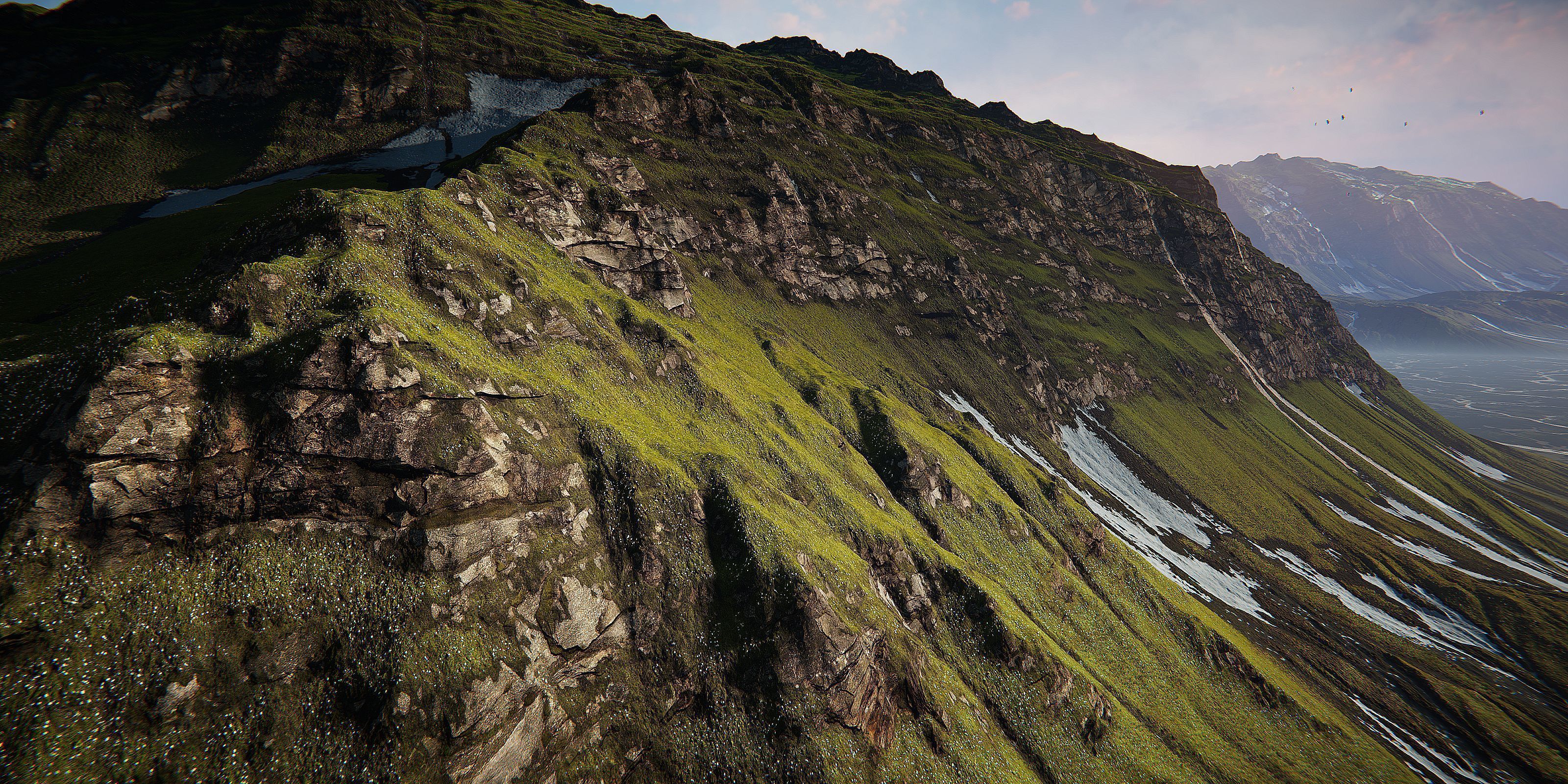 Iceland Mountains Environment - Unity 2017-18-19 Projects 3D model | CGTrader