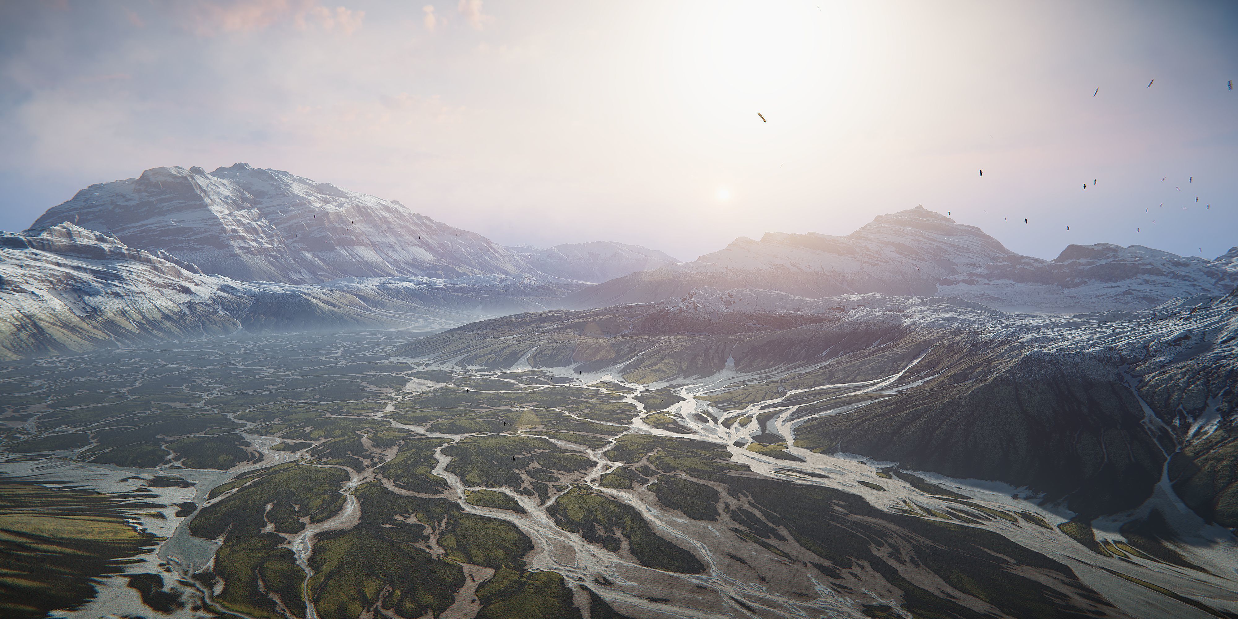 Iceland Mountains Environment - Unity 2017-18-19 Projects 3D model | CGTrader