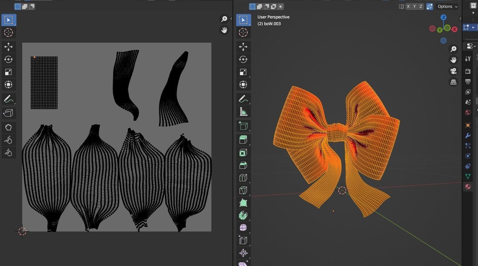 Ribbon Bow realistic 3D model | CGTrader