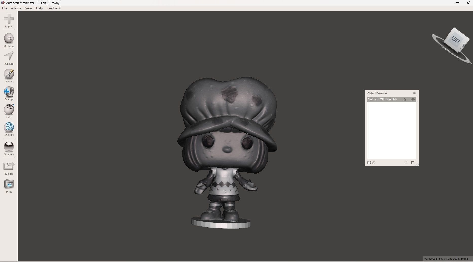 strawberry shortcake pop 3D model 3D printable | CGTrader