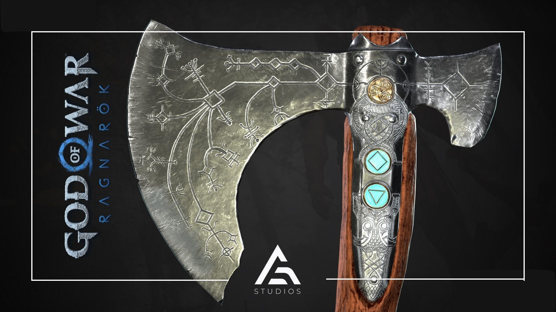 LEVIATHAN AXE GOD OF WAR RAGNAROK - HACHA LEVIATAN GOD OF WAR 3D model ...