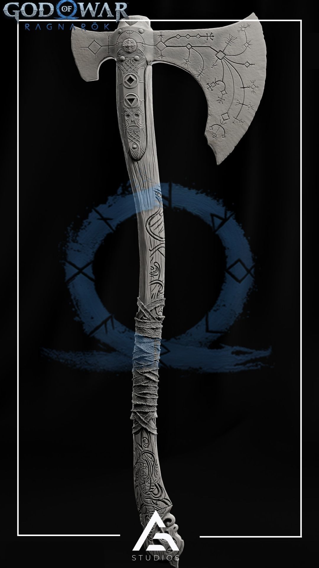 LEVIATHAN AXE GOD OF WAR RAGNAROK - HACHA LEVIATAN GOD OF WAR 3D model 3D printable | CGTrader