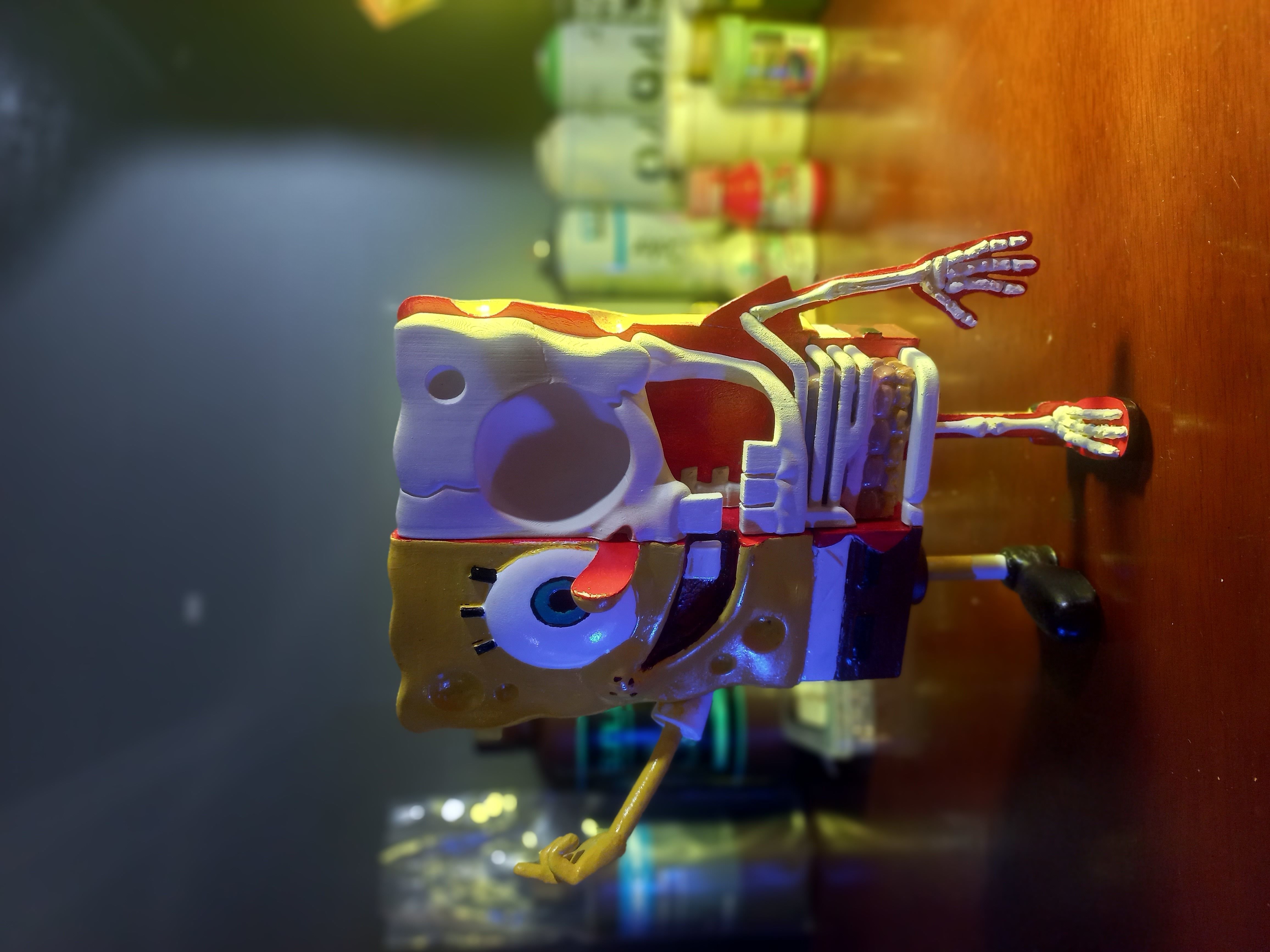 SPONJEBOB X RAY TOY BOB ESPONJA 3D model 3D printable | CGTrader
