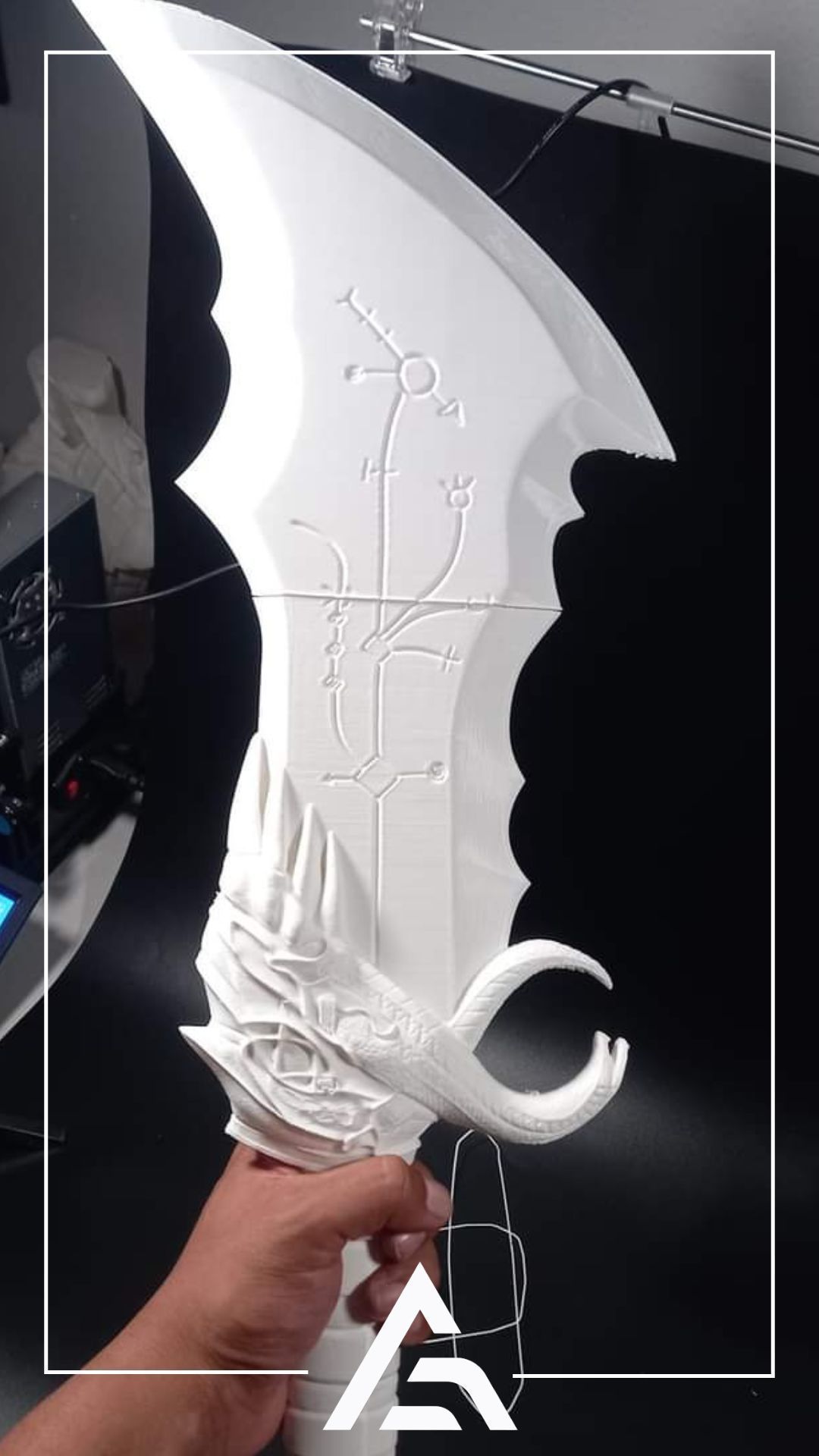 SWORDS OF CHAOS - GOD OF WAR RAGNAROK 3D model 3D printable | CGTrader