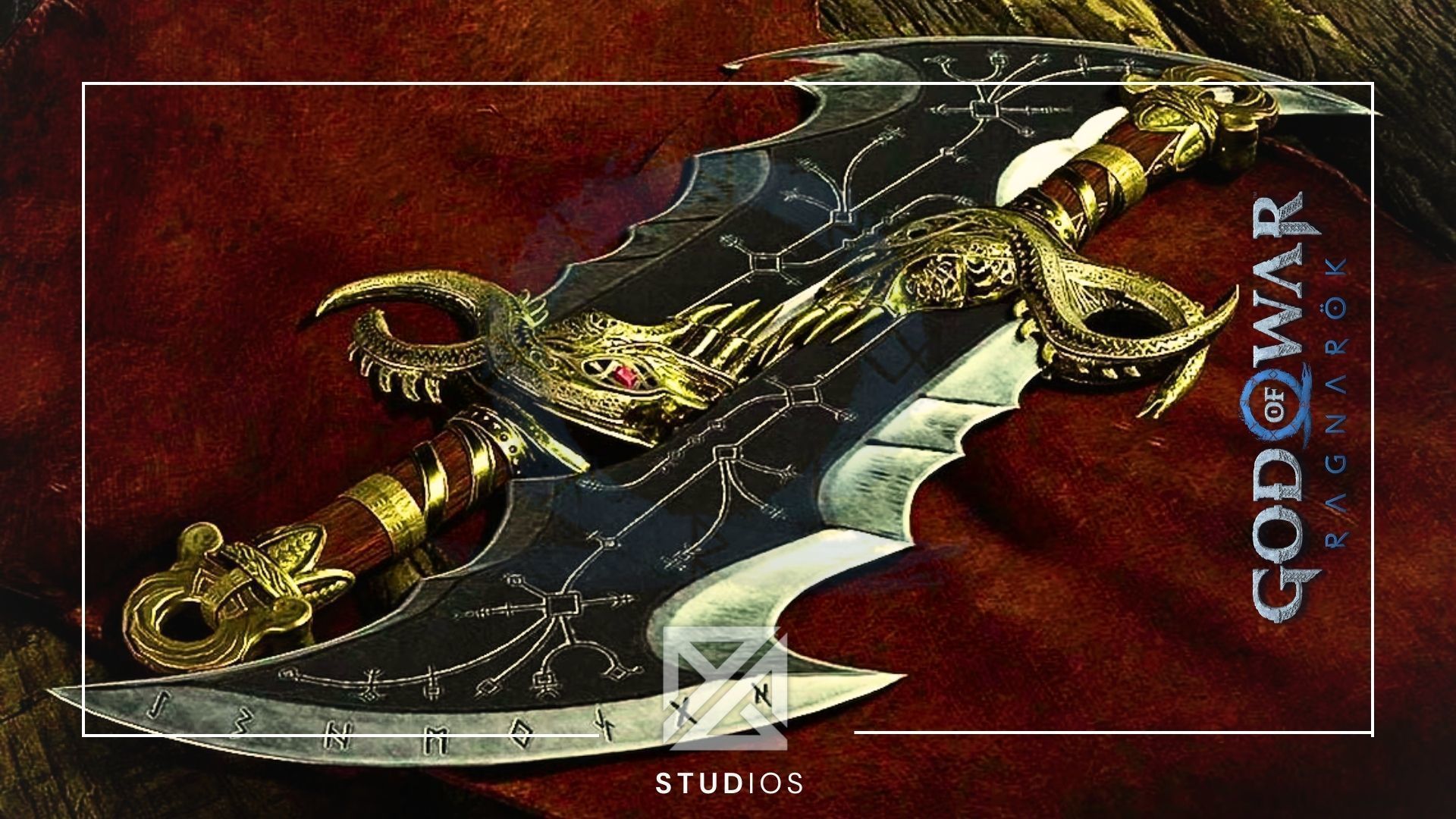 SWORDS OF CHAOS - GOD OF WAR RAGNAROK 3D model 3D printable | CGTrader