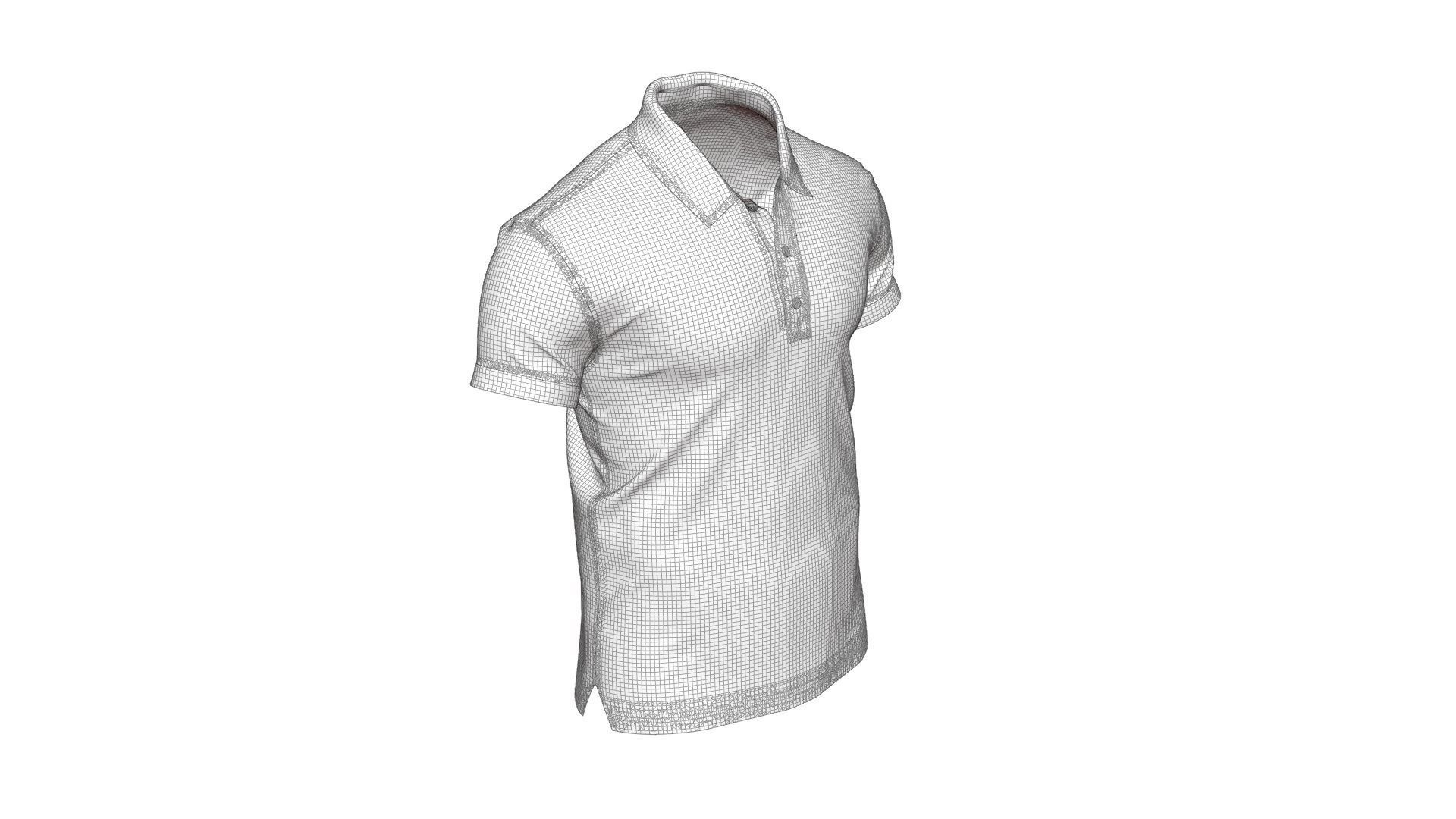 Polo Shirt 3D model | CGTrader