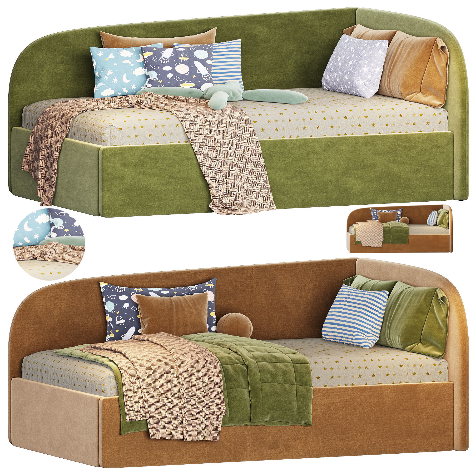 Simba Bed by yuslik 3D model | CGTrader