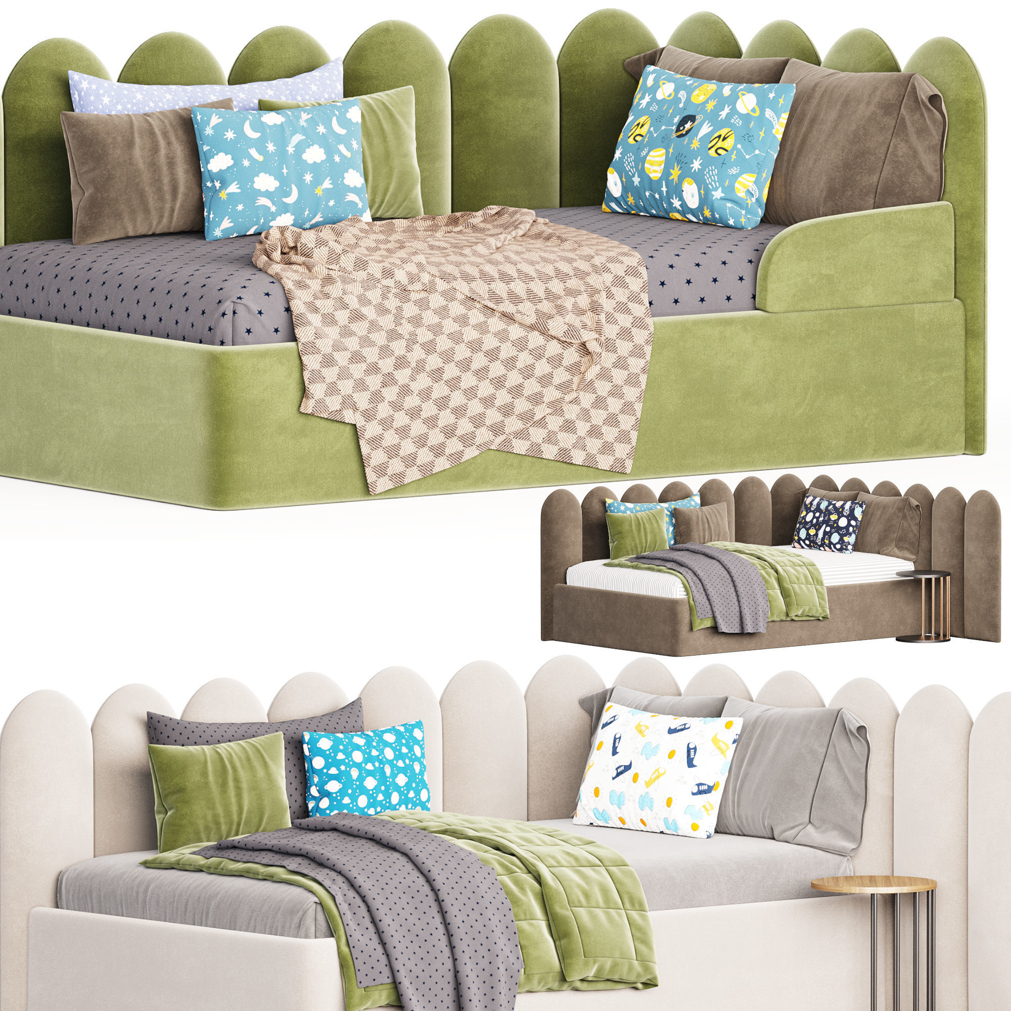 CINDY Childrens Beds by franko 3D model | CGTrader