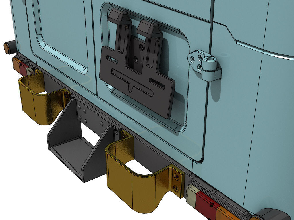 TOYOTA LAND CRUISER FJ45 TROOPY 3D PRINT RC BODY STL FILE 3D model 3D ...