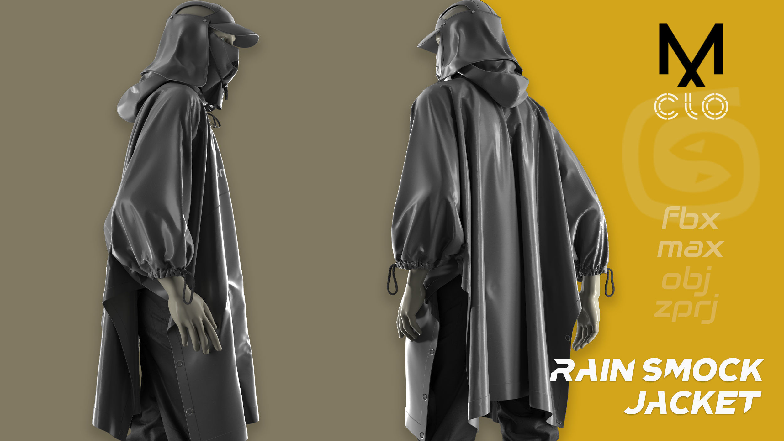 Mens Street outfit Gang Style 3D model | CGTrader