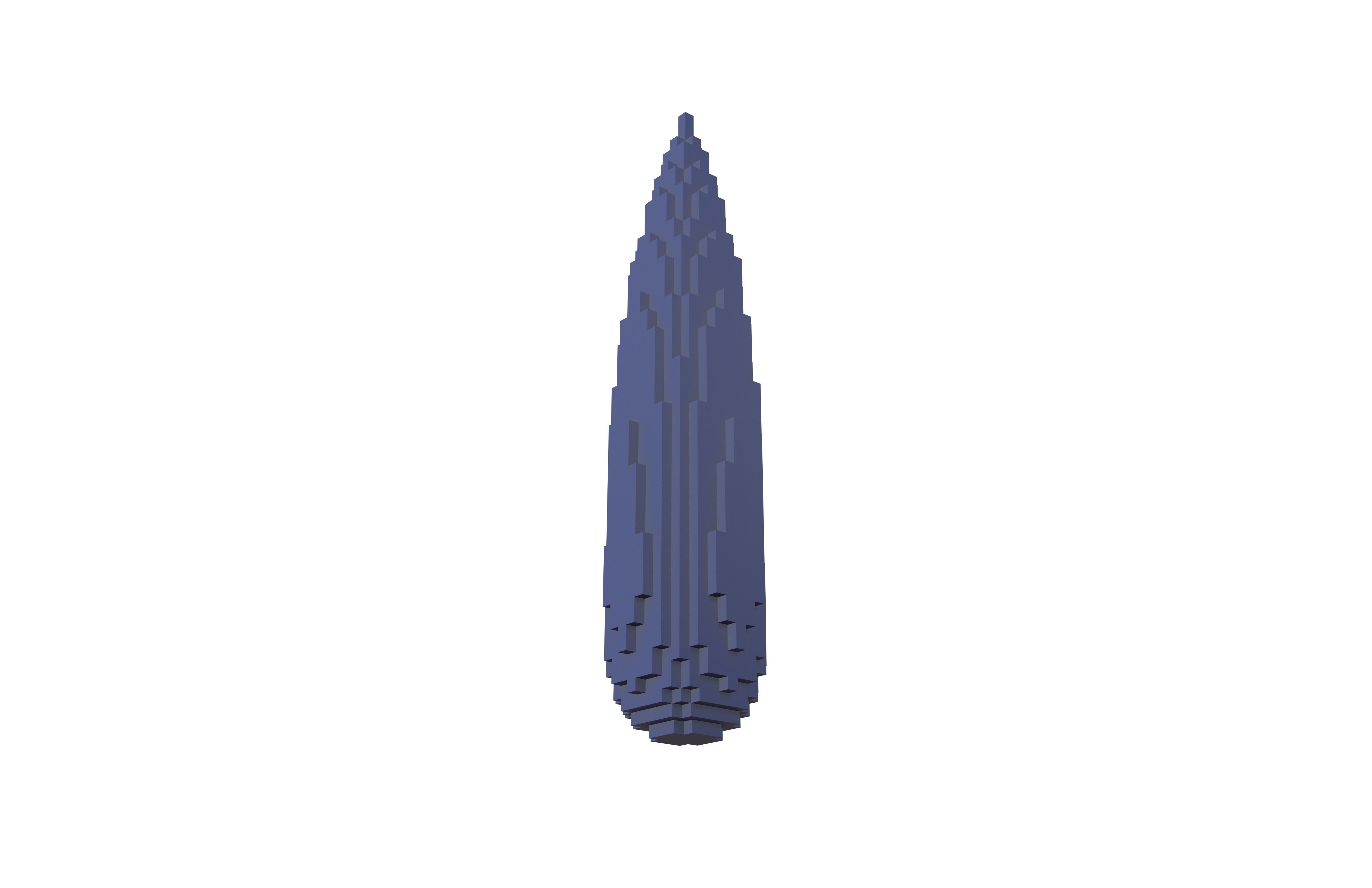 3D model Voxel Water Drops v2 002 VR / AR / low-poly | CGTrader