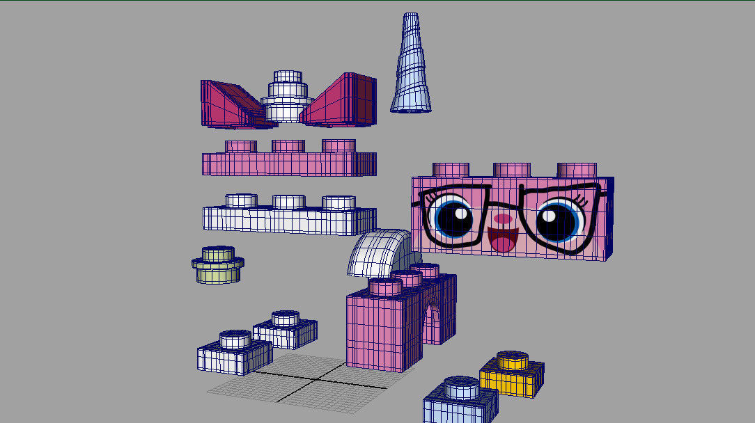 3D model Unikitty Lego Movie VR / AR / low-poly | CGTrader