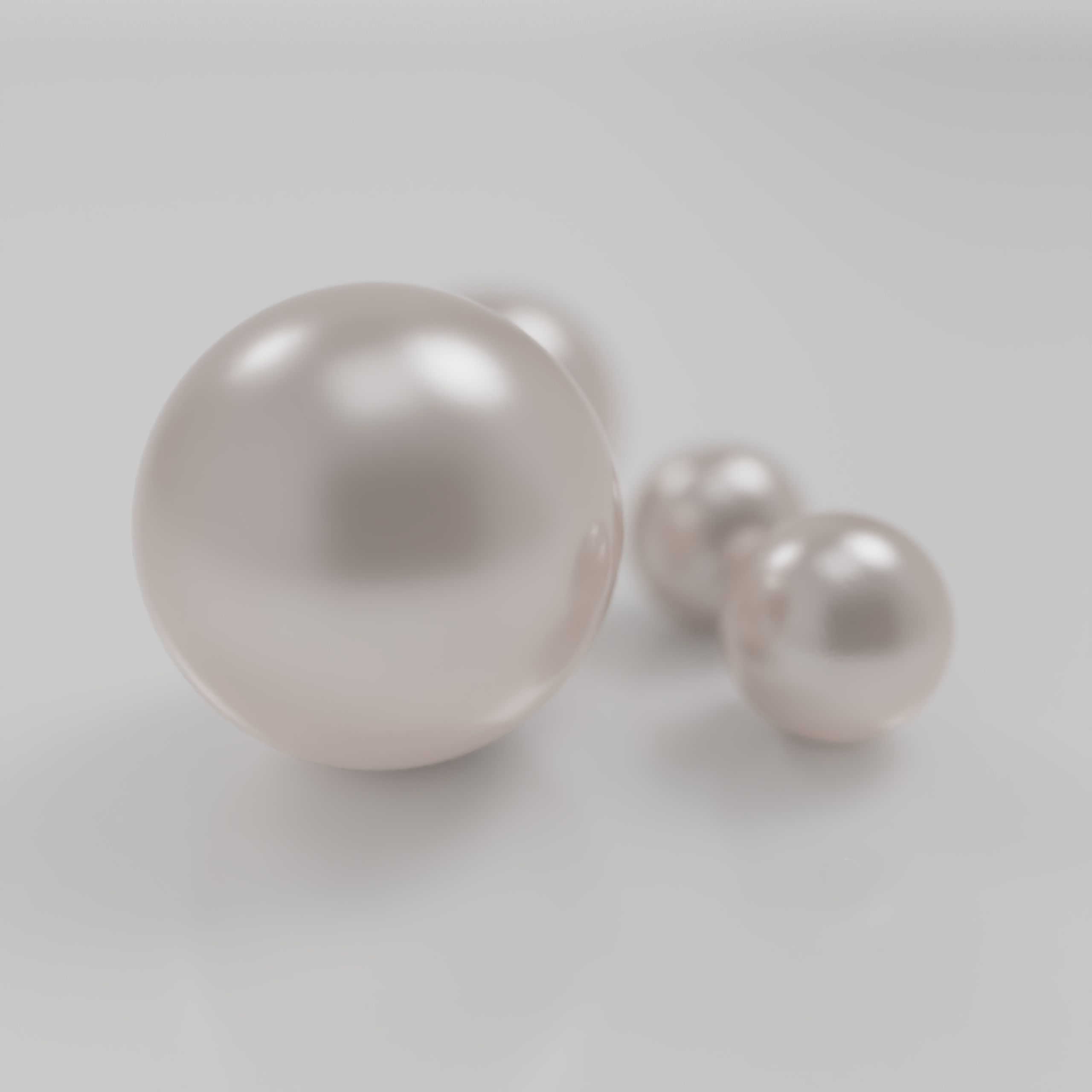 Pearls 3D model | CGTrader