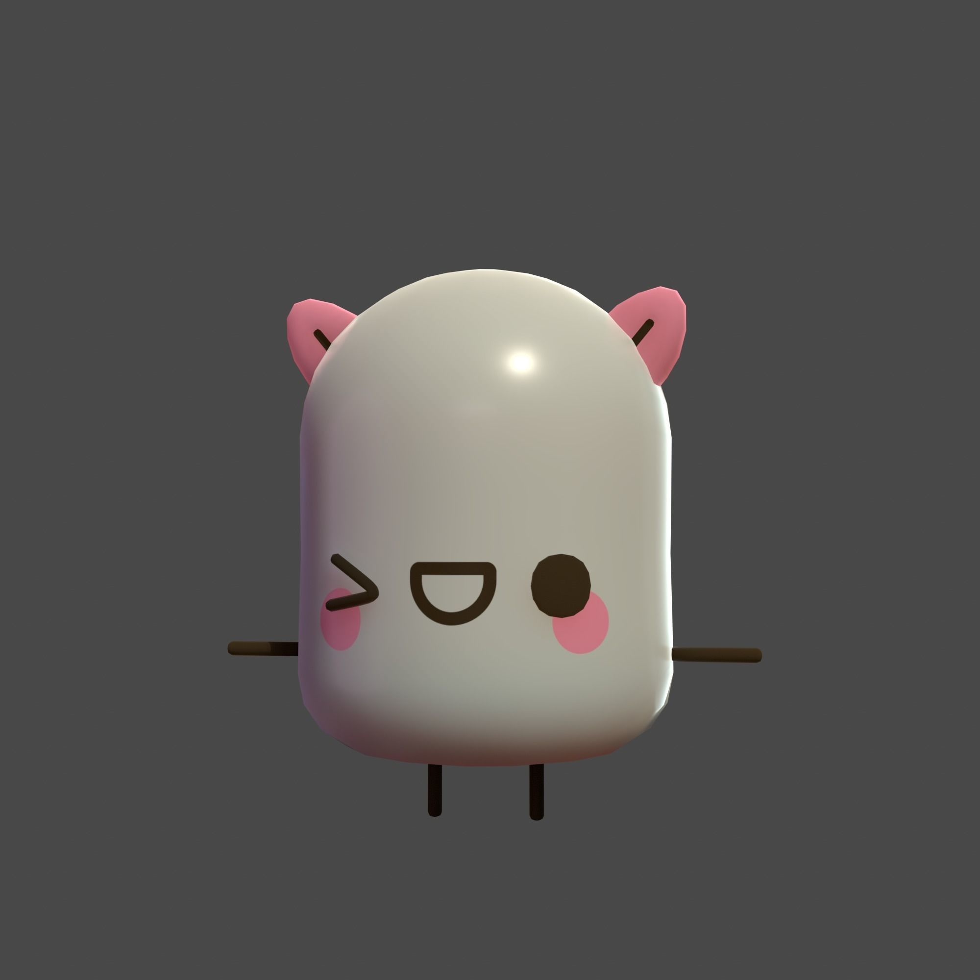 3D model Cute Character 3d Packs - Low-poly 3D Models VR / AR / low ...