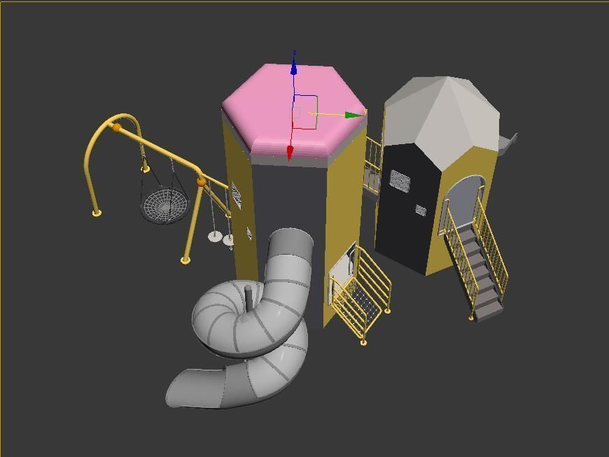 Pencil slide combination 3D model | CGTrader