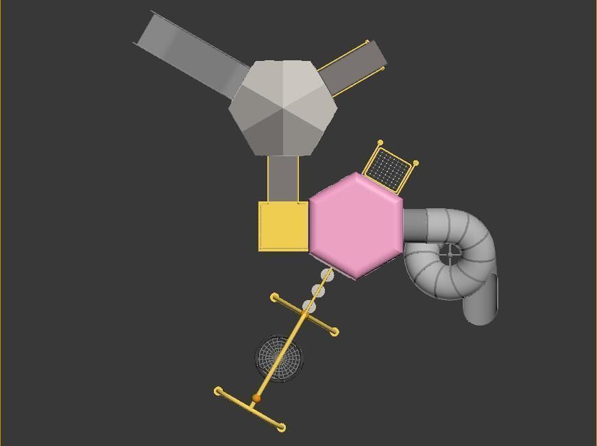 Pencil slide combination 3D model | CGTrader