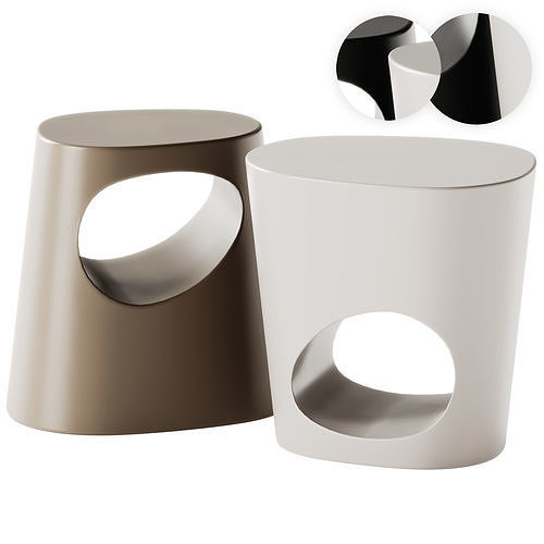 Tacchini POLAR Coffee table 3D model | CGTrader