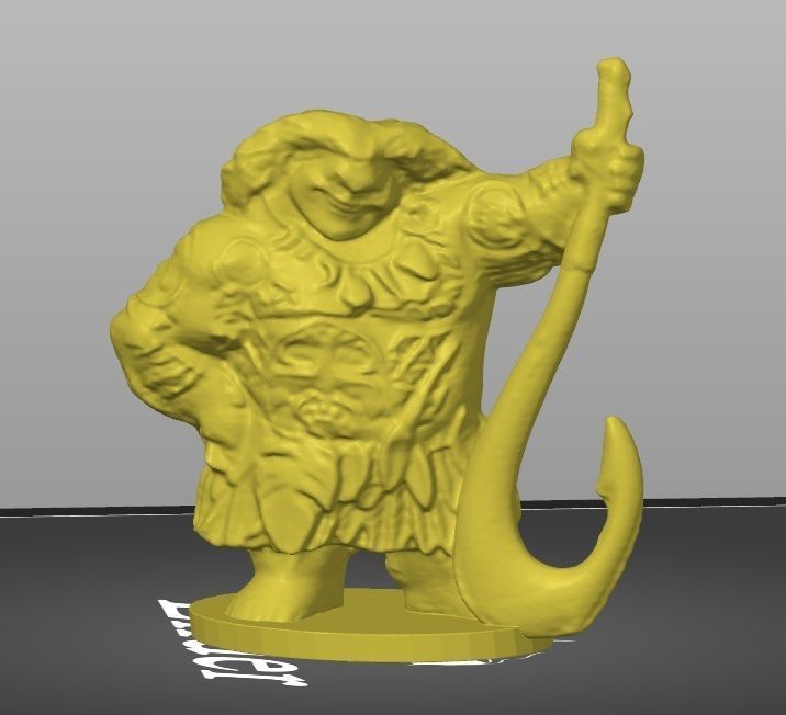 maui from muana 3D model 3D printable | CGTrader