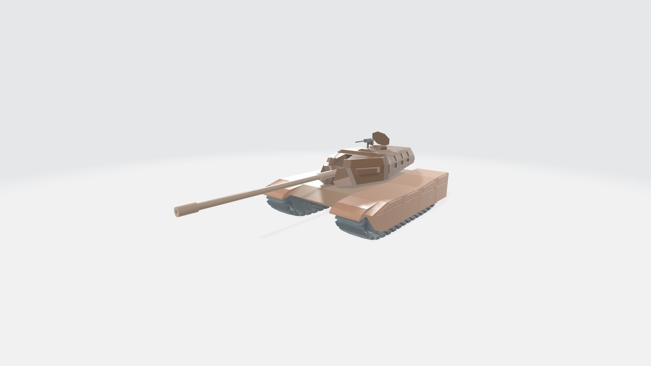 Tank for game free VR / AR / low-poly 3D model | CGTrader