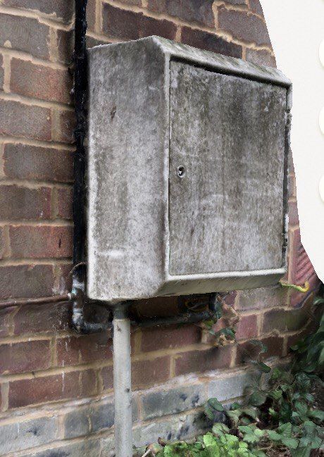 Outside Weathered Electrical box 3D model | CGTrader