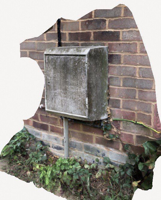 Outside Weathered Electrical box 3D model | CGTrader