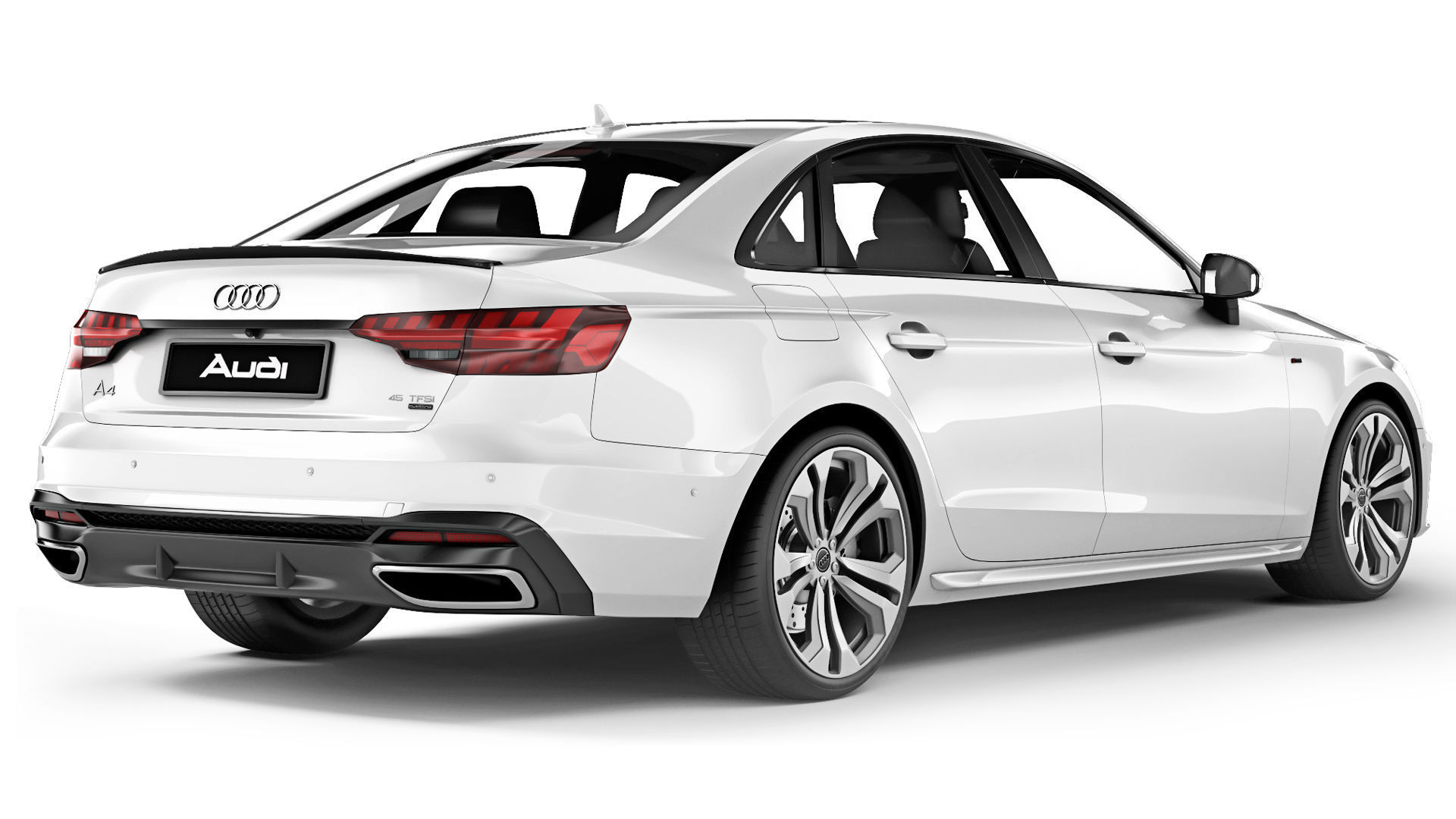 Audi A4 S-Line 2021 3D model | CGTrader