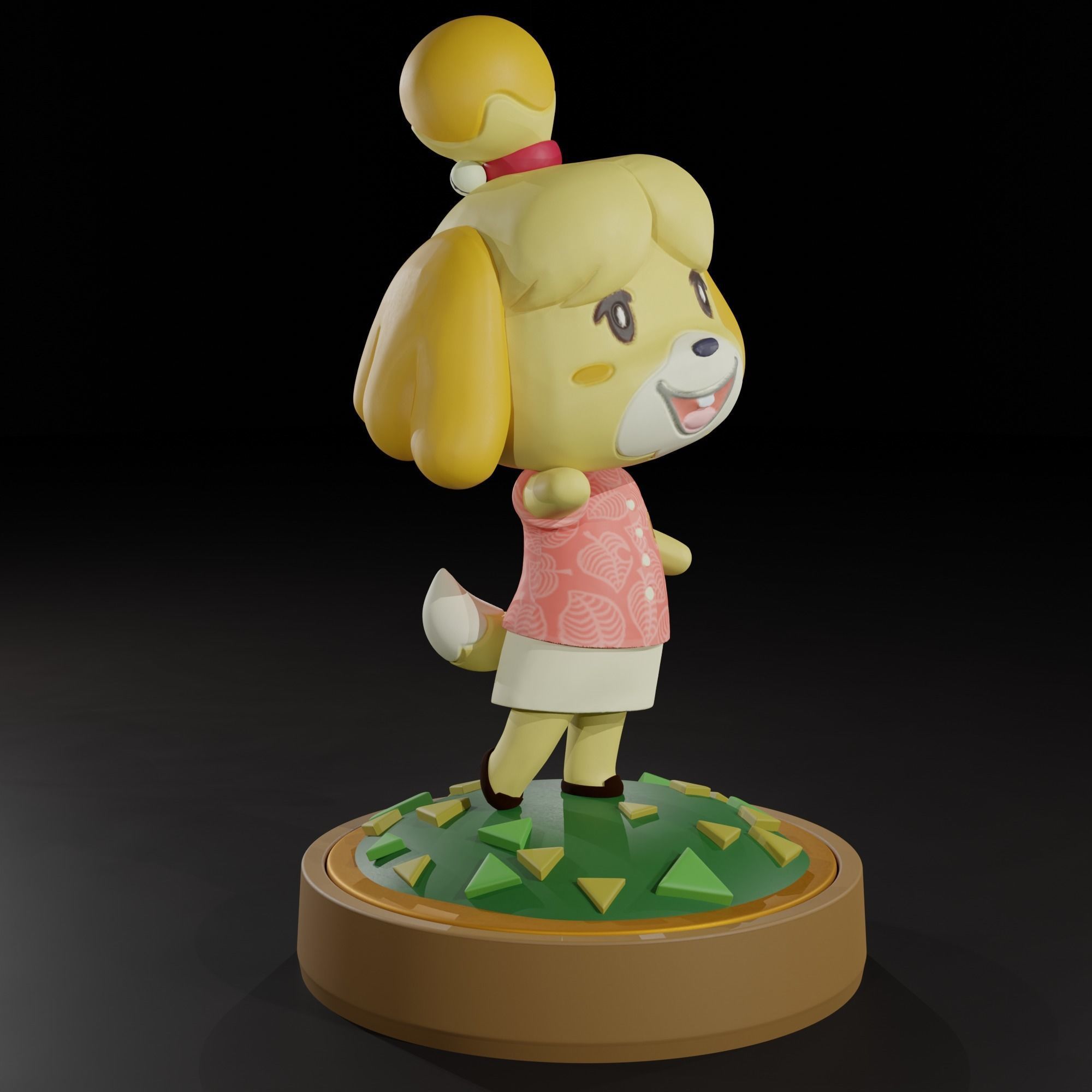 Isabelle - Animal Crossing 3D model 3D printable | CGTrader