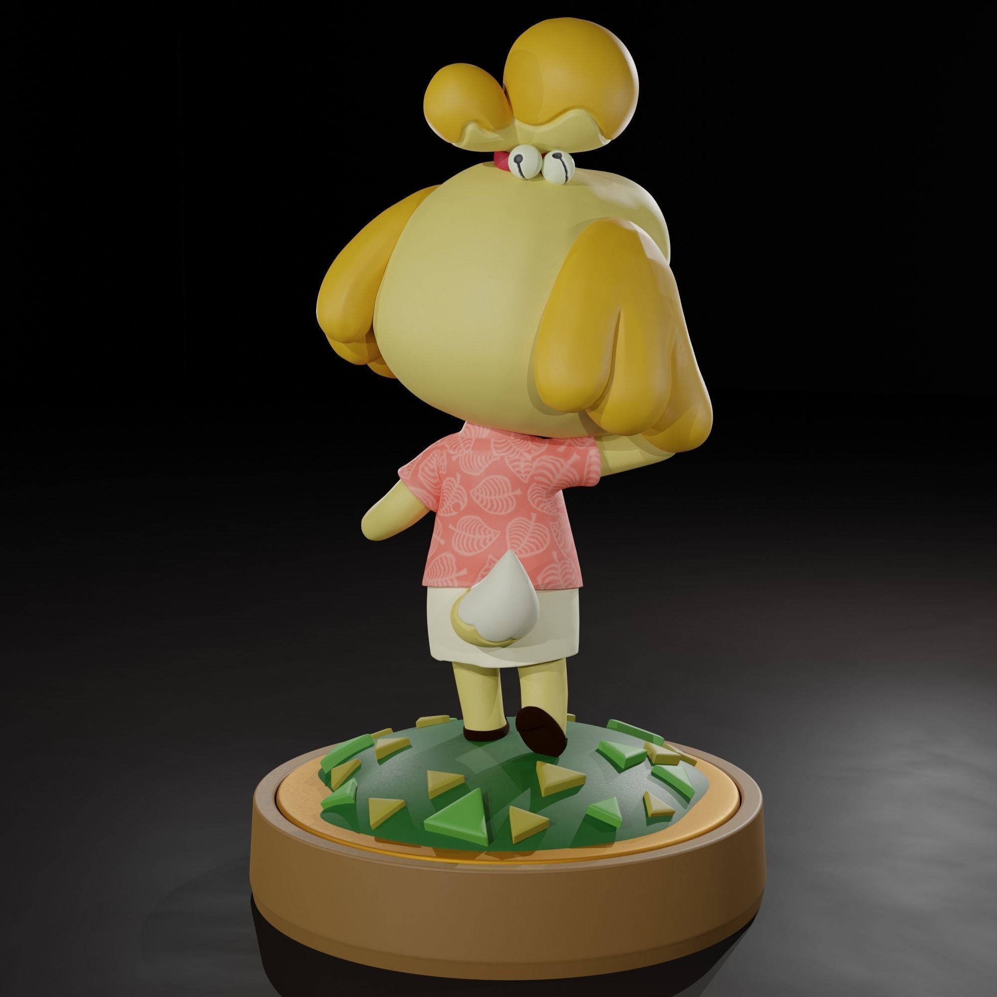 Isabelle - Animal Crossing 3D model 3D printable | CGTrader