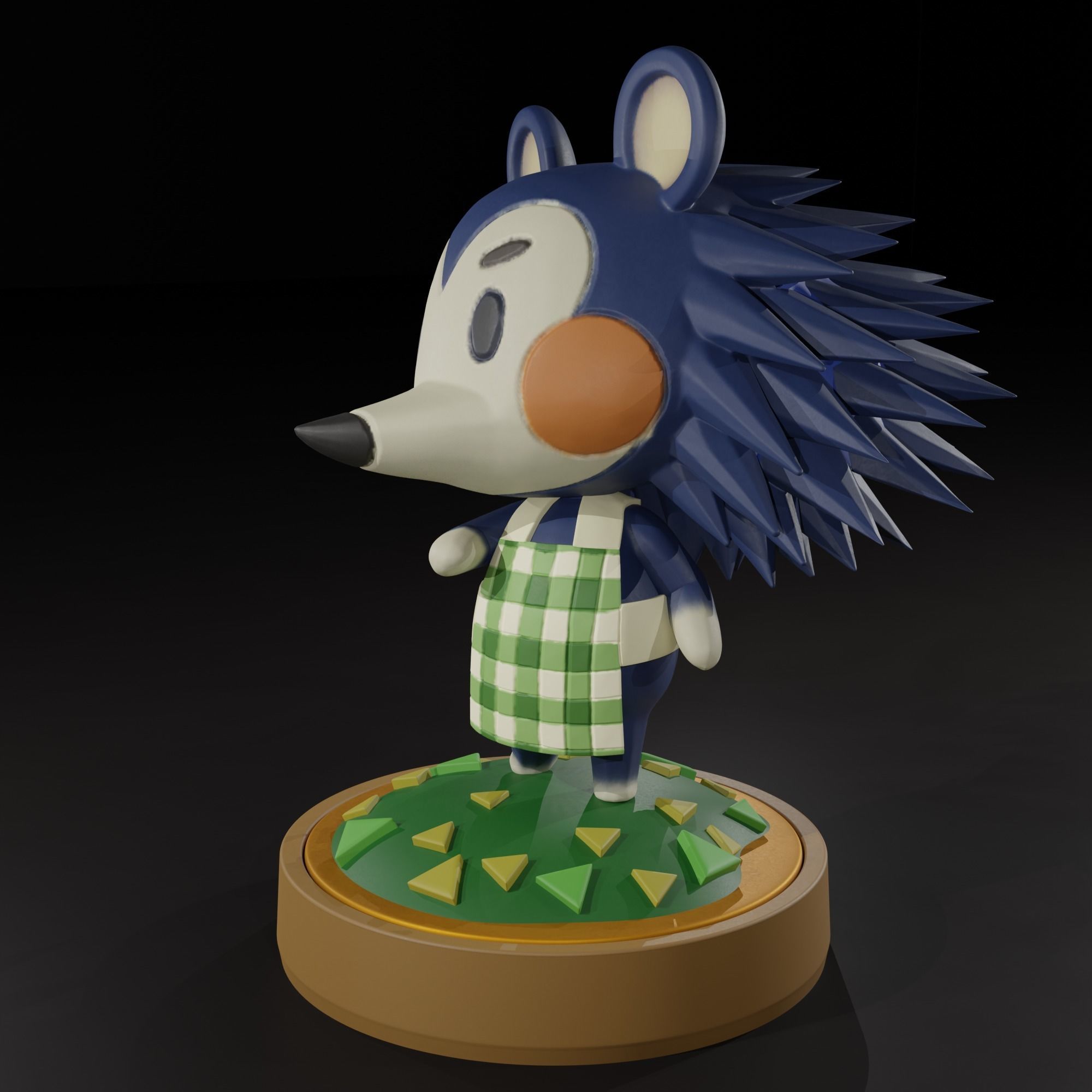 Mabel - Animal Crossing 3D model 3D printable | CGTrader