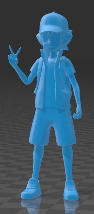 ash ketchum last season 3D model 3D printable | CGTrader